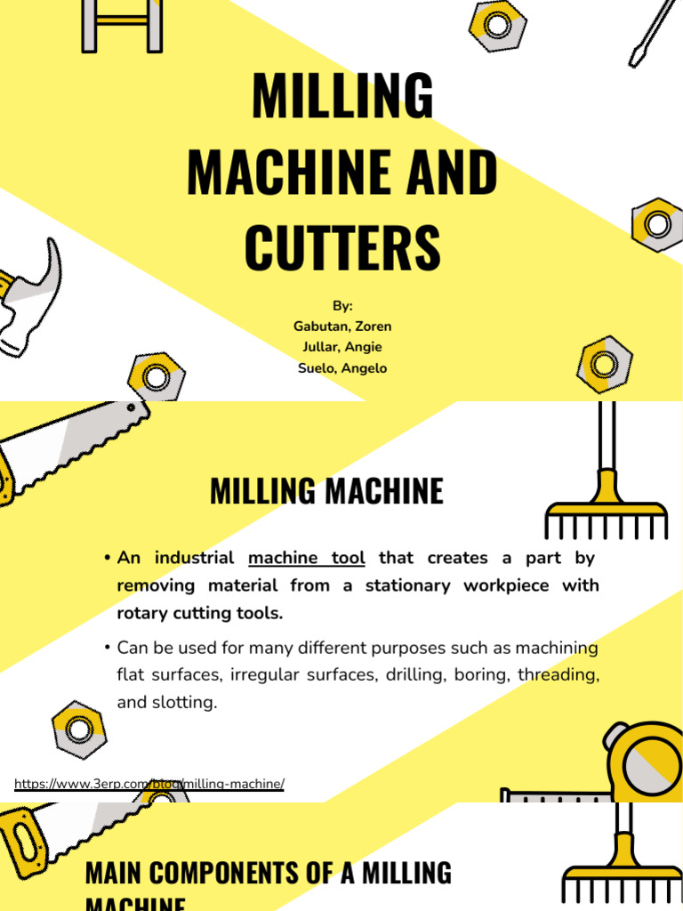 Milling Machines and Cutters | PDF | Rotation | Numerical Control