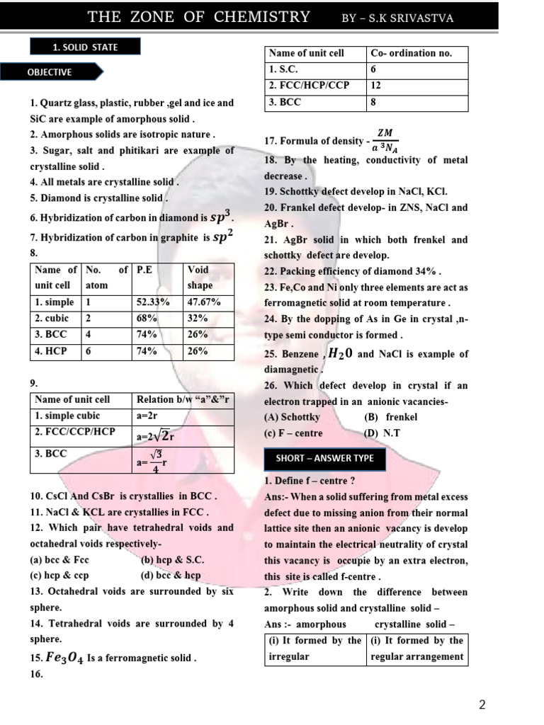 Chemistry Revision (1) | PDF | Reaction Rate | Activation Energy