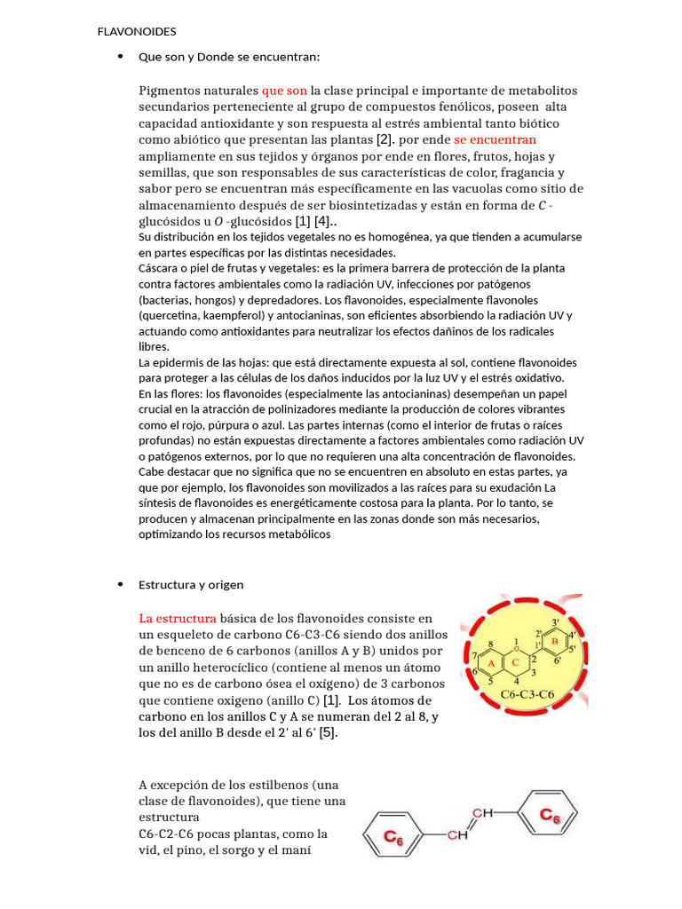 Flav Ono Ides | PDF | Flavonoide | Antioxidante