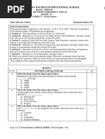 SNUSAT & APT Sample Questions 2025 | PDF | Heat | Gases