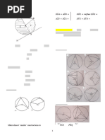 Circle-Theorems CorbettMaths Exam Questions | PDF | Circle | Angle