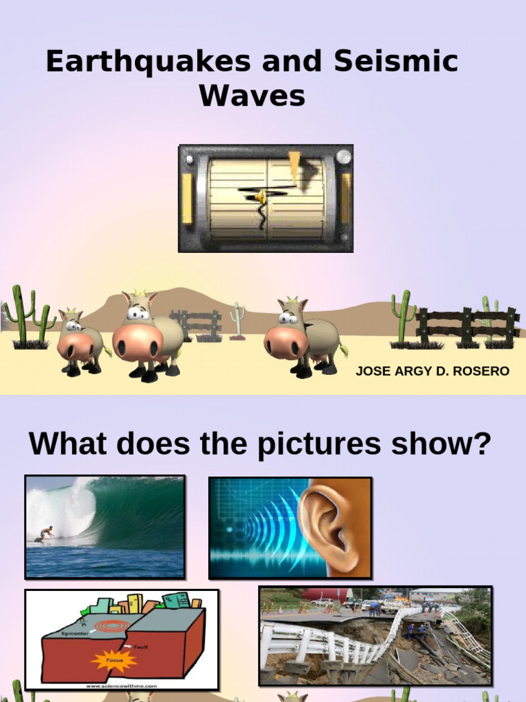 Earthquakes and Seismic Waves Ppt | PDF | Earthquakes | Seismology