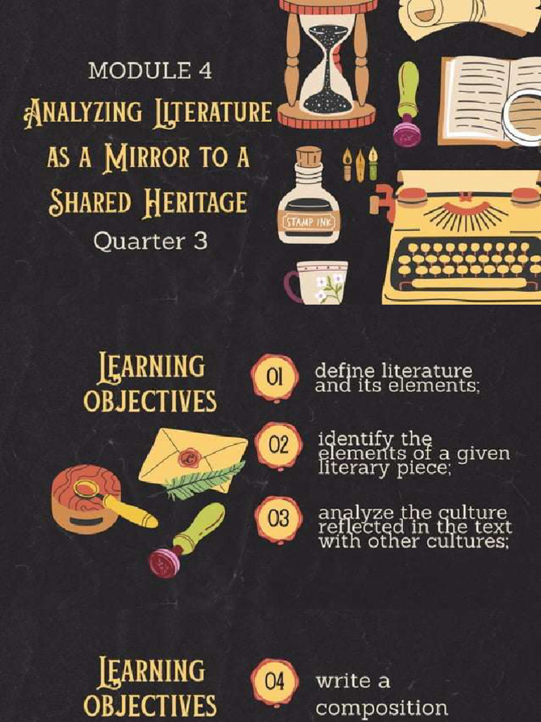 Analyzing literature as a mirror to a shared heritage of people with ...