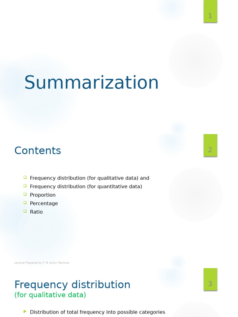 Summarization (STA102) | PDF | Interval (Music)