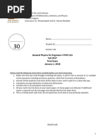 2025 Fma | PDF | Rotation | Mechanics