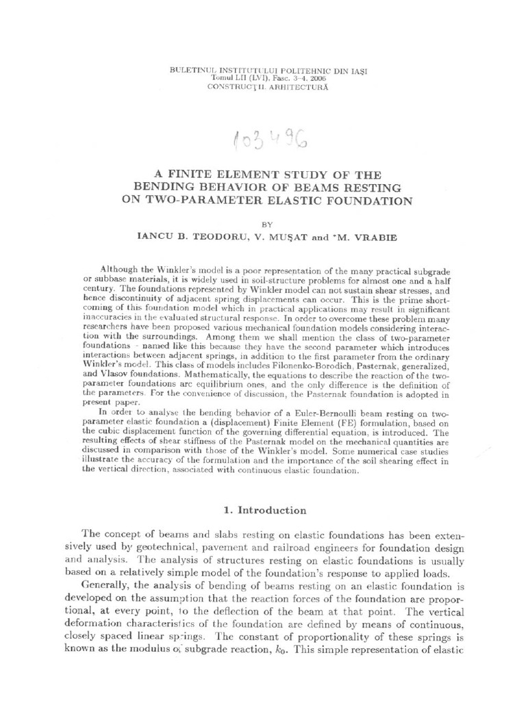 Fe Beam Paper3 | PDF