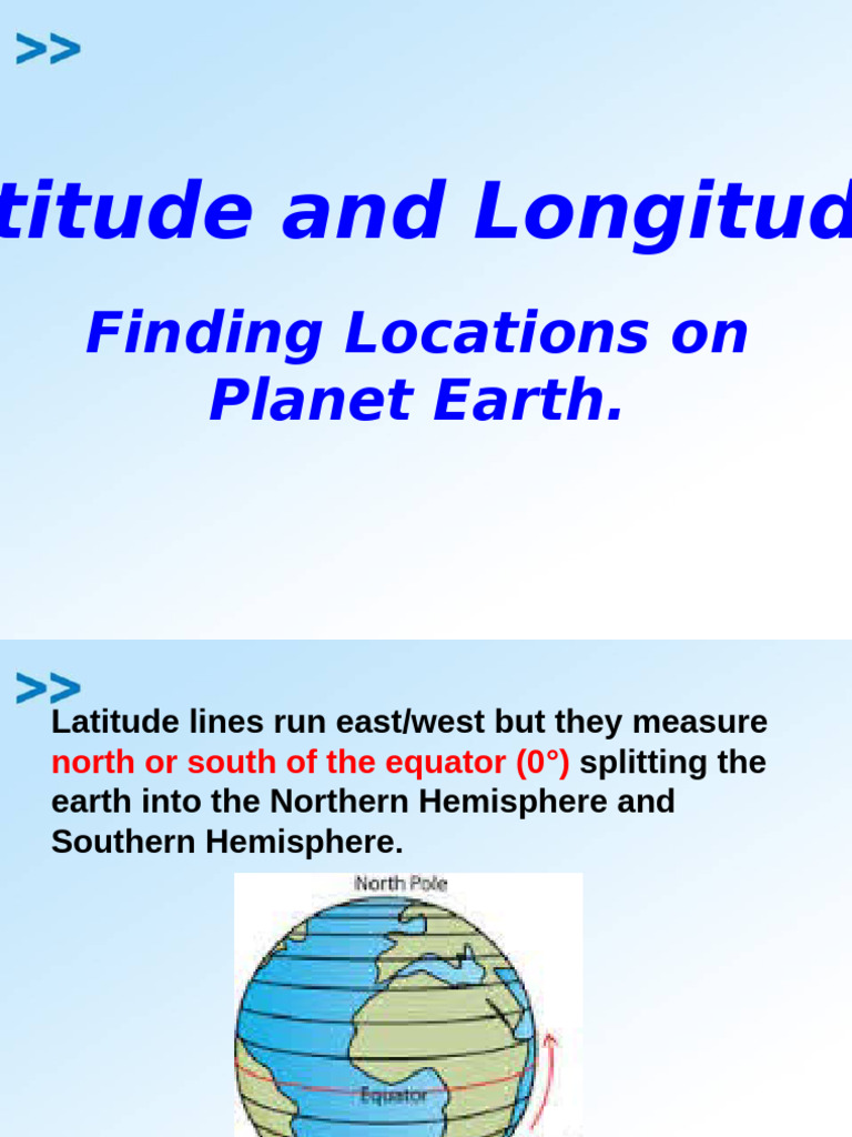 Understanding Latitude and Longitude | PDF | Longitude | Latitude