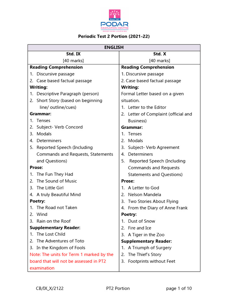 Revised - CB - PT2 - Portion - IX and X | PDF | Triangle | Numbers