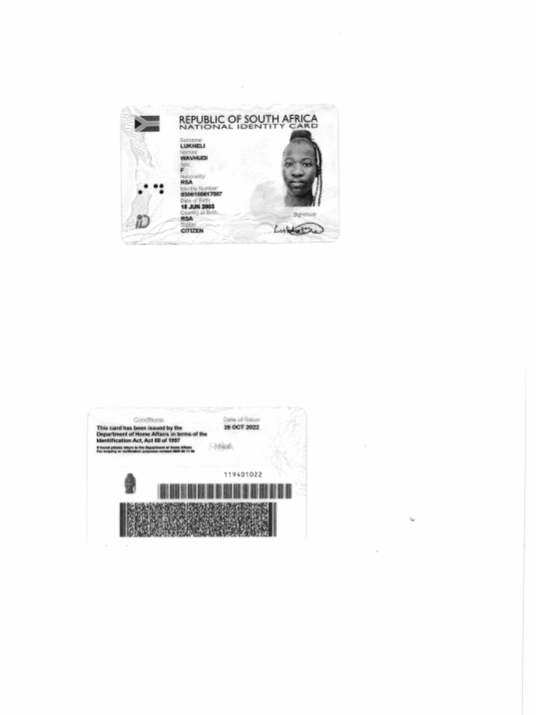 Uncertified ID COPY | PDF