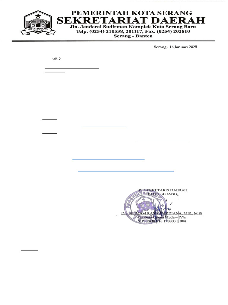 Surat Edaran Wajib LHKPN & Lhkasn 2025. | PDF