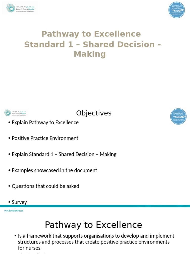 Standard 1 Shared Decision Making 2 | PDF | Nursing | Health Care