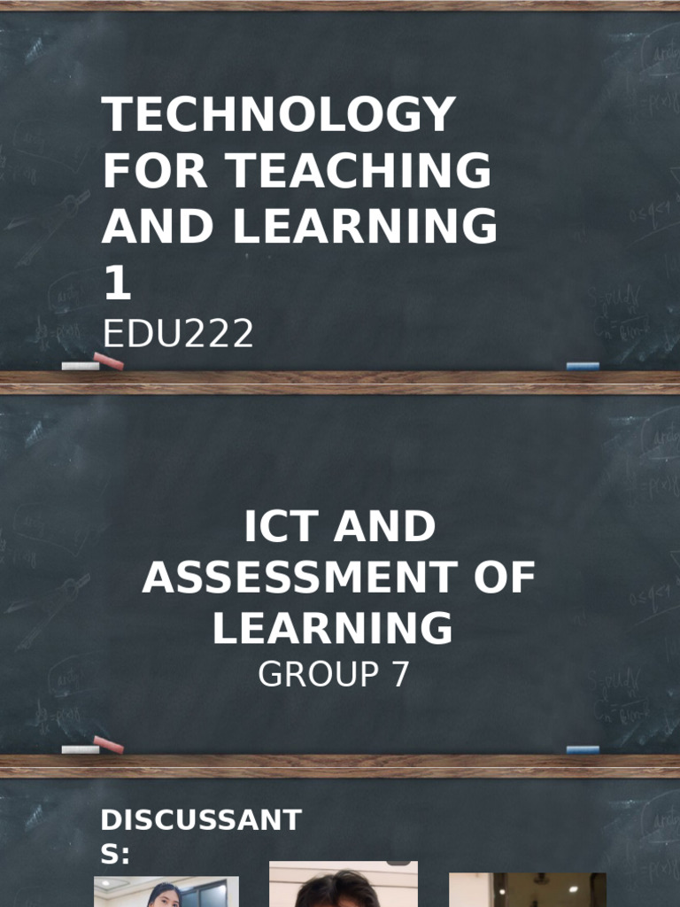 ICT's Role in Learning Assessment | PDF | Educational Assessment ...