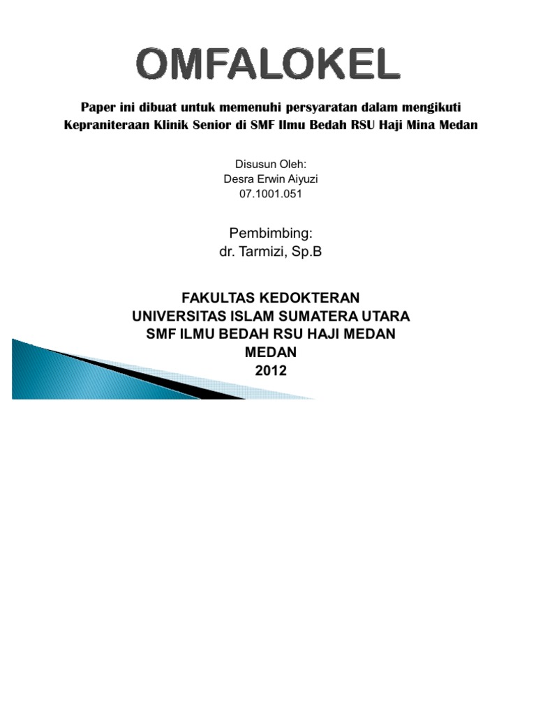 OMFALOKEL Presentation | PDF