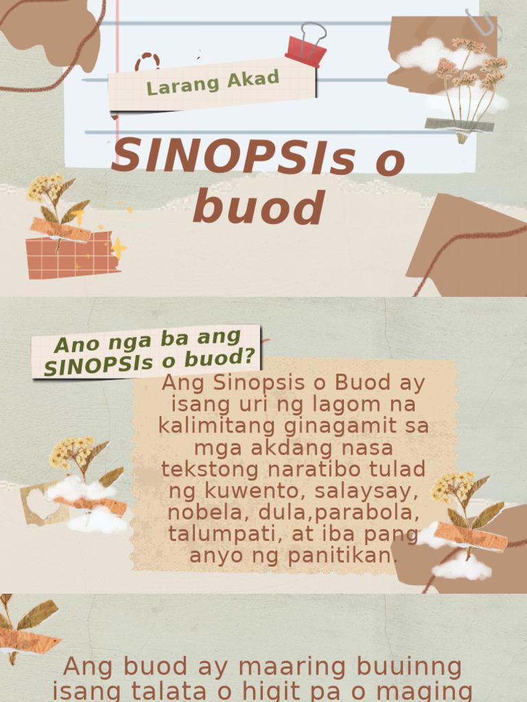 Group 3 Sinopsi o Buod | PDF