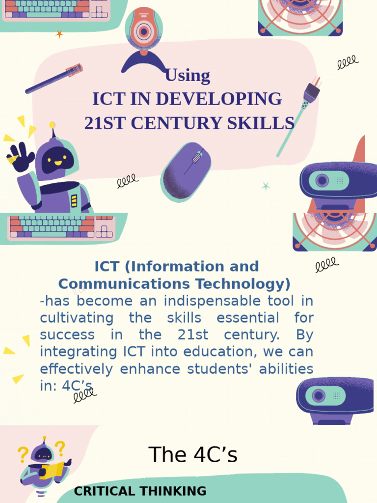 ICT in Developing 21st Century Skills 101514 | PDF | Educational ...