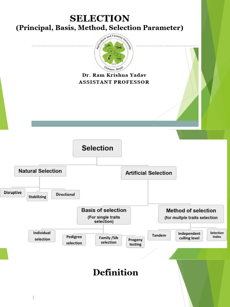 SELECTION | PDF | Natural Selection | Heritability