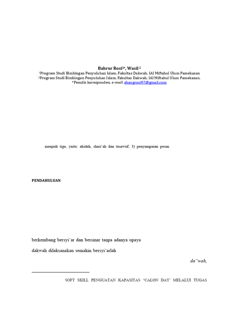 STRATEGI DAKWAH SUNAN AMPEL Rosi Wasil | PDF