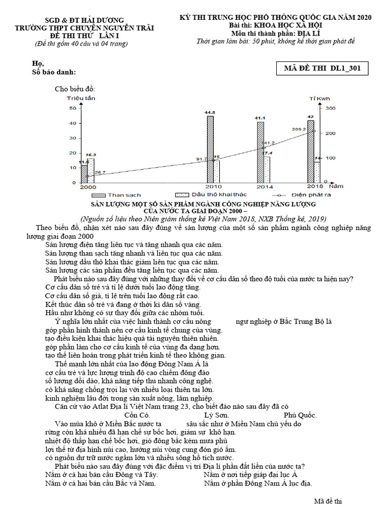 Dl1 301 Da Chuyen Doi | PDF