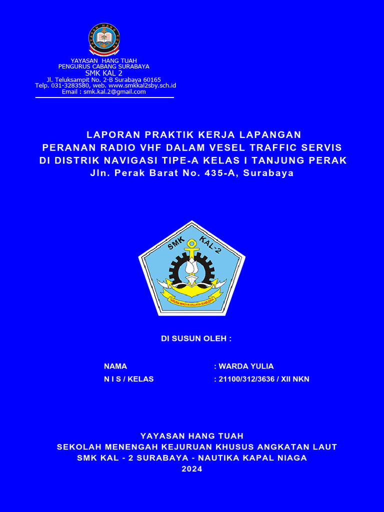 COVER Laporan PKL NKN | PDF