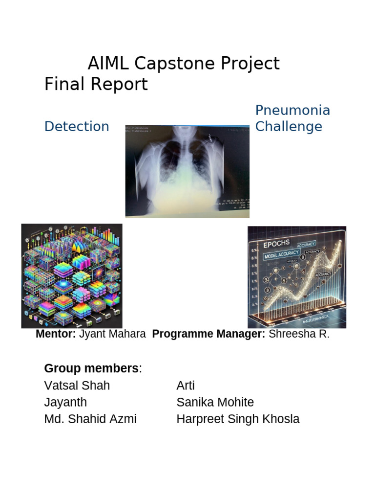 Pneumonia Detection Using AIML Techniques | PDF | Annotation | Computing