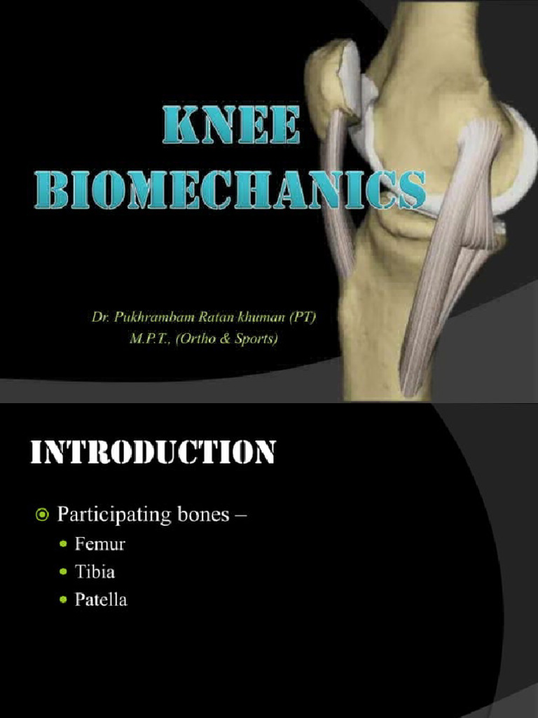 Knee Joint-1 | PDF