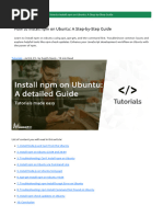 Using Environment Variables - Turborepo | PDF | Cache (Computing) | Runtime System