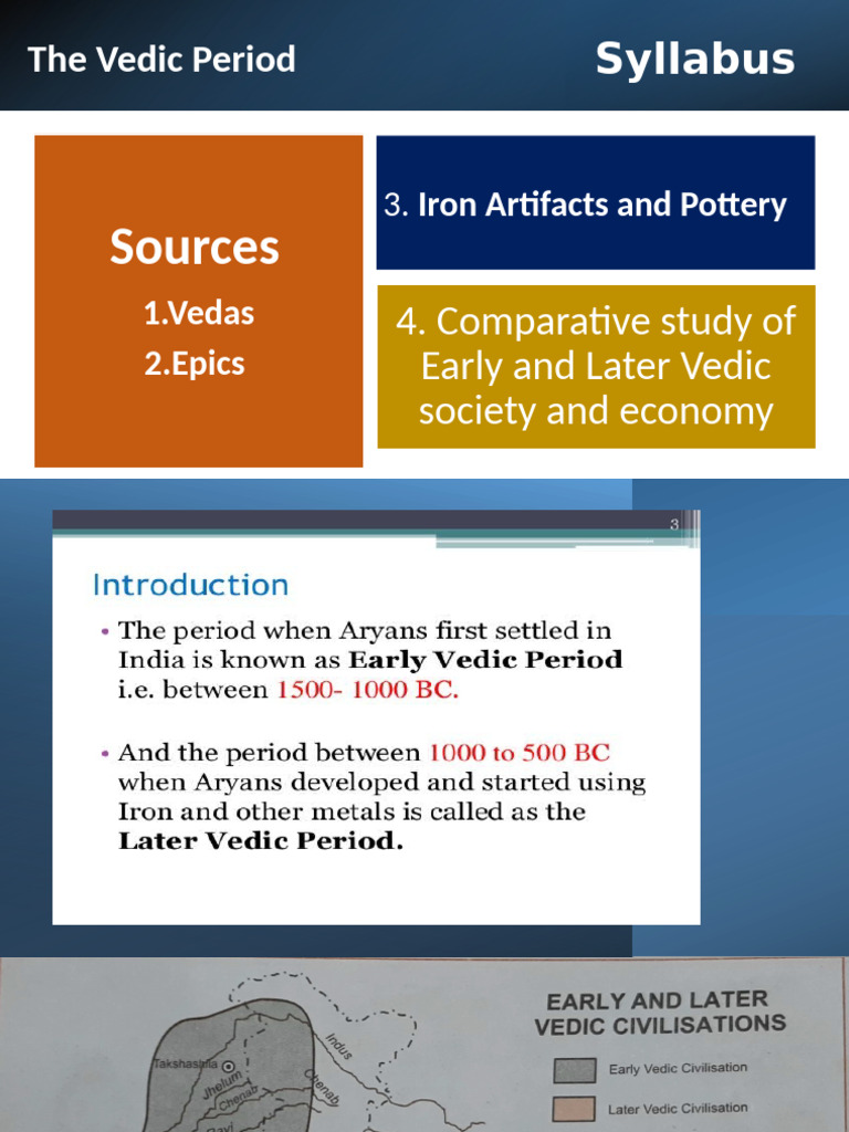 Vedic Period Study: Aryans & Society | PDF
