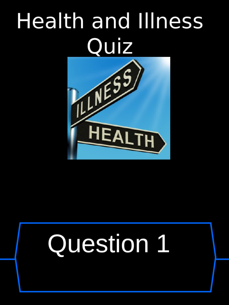 Health and Illness Quiz Fun Activities Games 119972 | PDF | Health ...