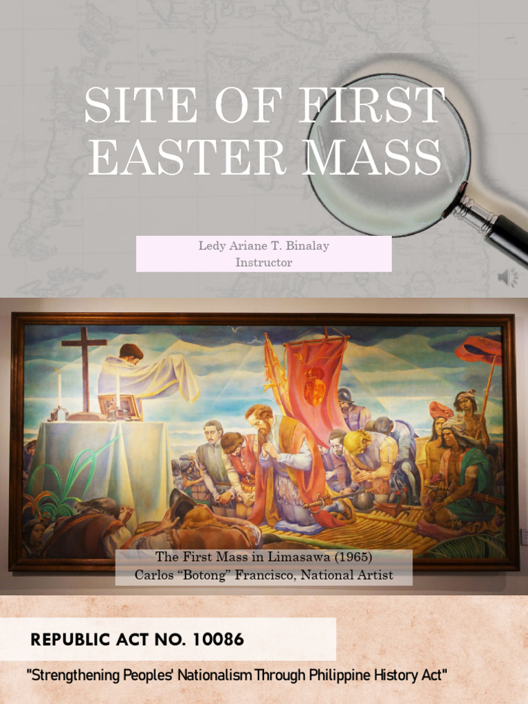 GEC 2 Site of First Mass Handout 1 | PDF