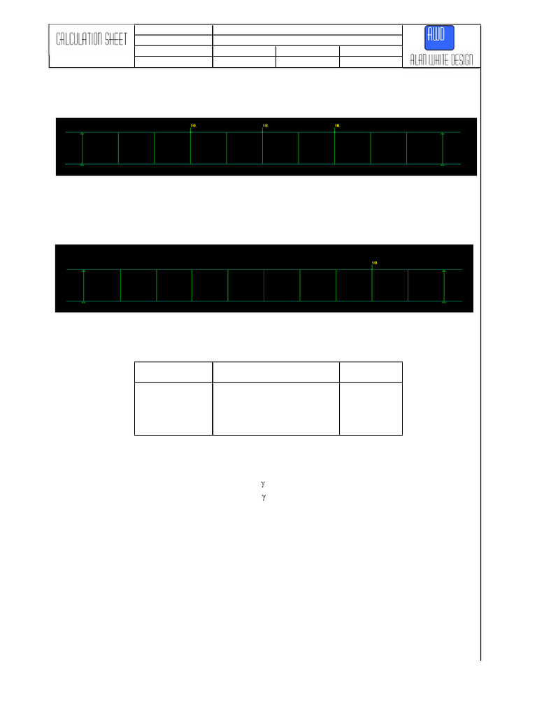 Ladder Beam Bsen Calc 4 | PDF