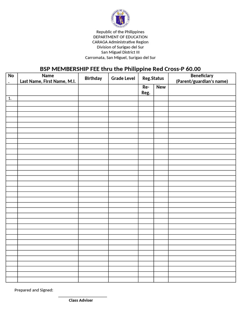 Registration form-BSP-2023 | PDF
