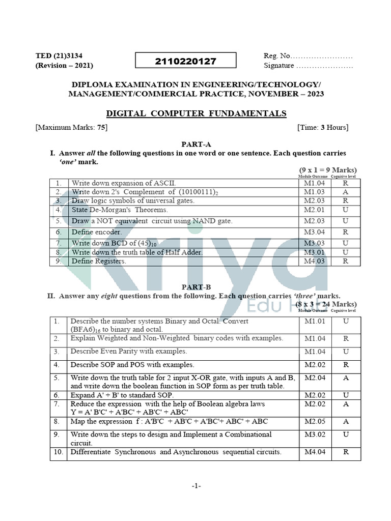 Dcf | PDF | Boolean Algebra | Teaching Mathematics