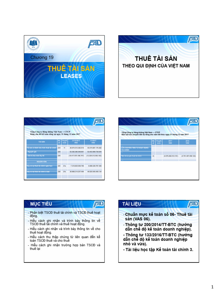 CTTT-C19 Thuê tài sản | PDF