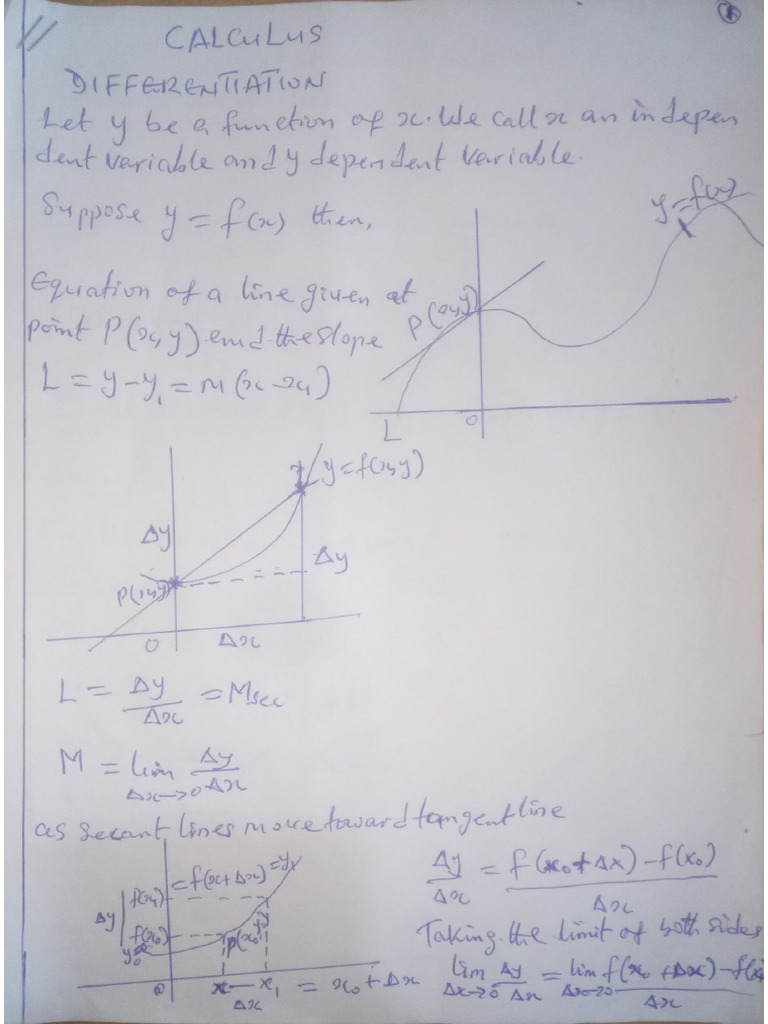 MTH 102 Lecture Material | PDF
