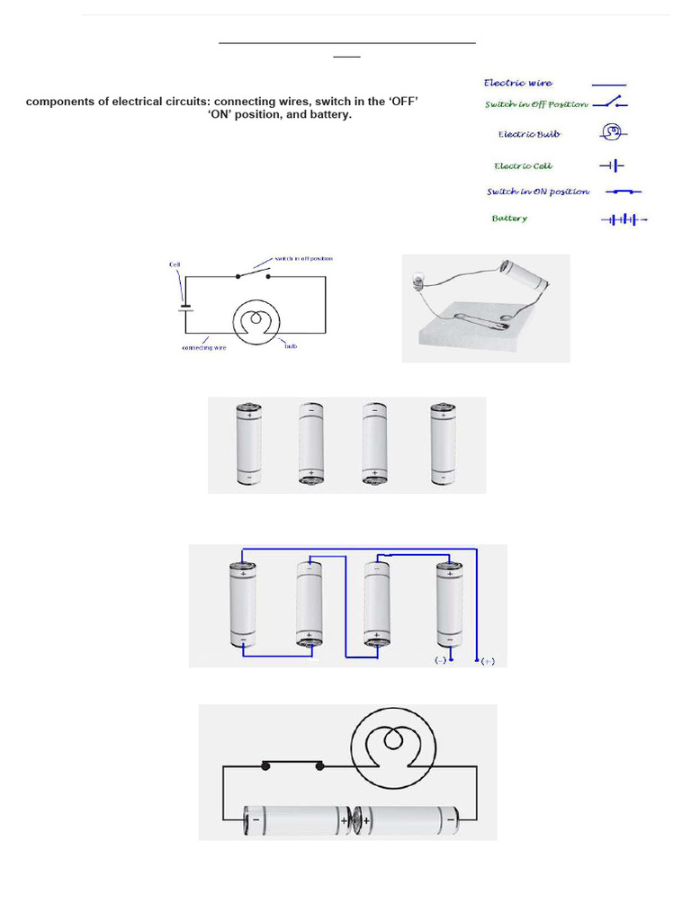 MLP HLP Class VII Electric Current and Its Effects (1) | PDF | Electric ...