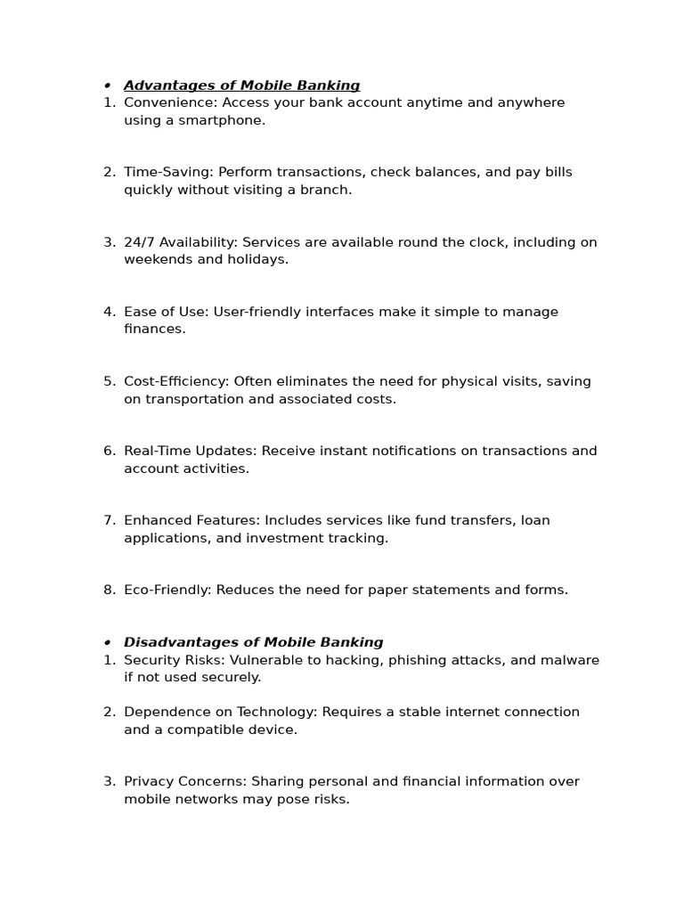 Mobile Banking | PDF