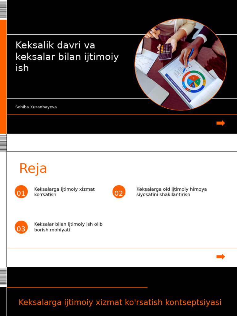 Keksalik Davri Va Keksalar Bilan Ijtimoiy Ish | PDF