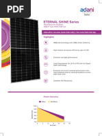 Adani Solar Brochure With Datasheets | PDF | Electrical Components ...