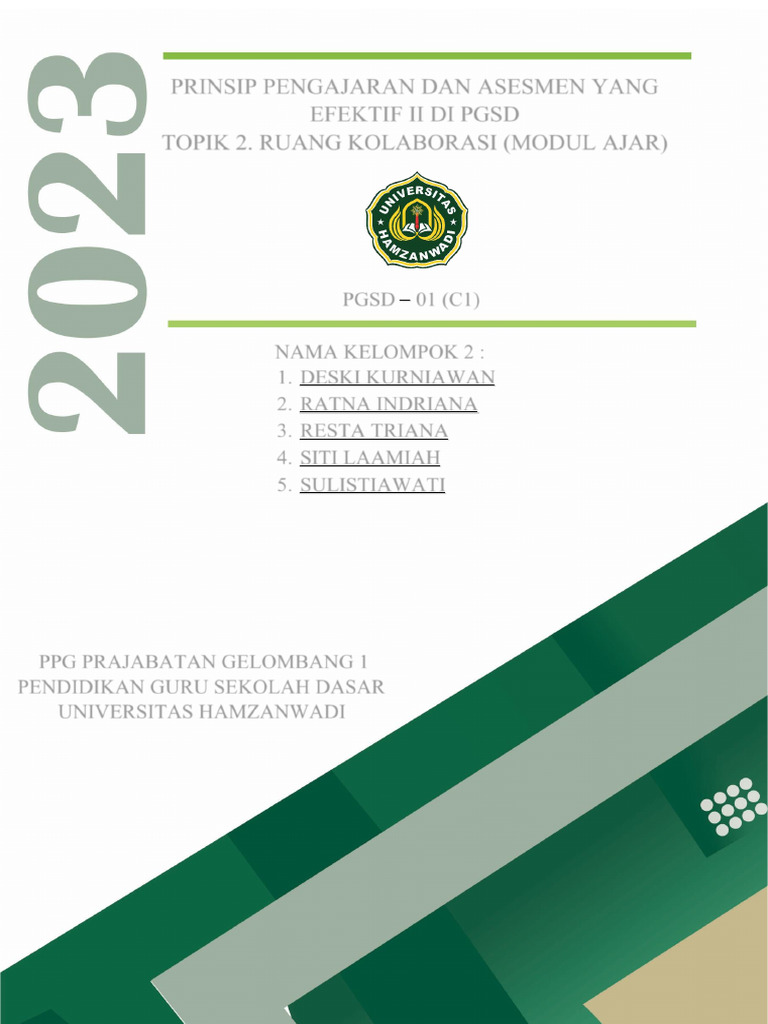 S2. T2. Tugas 14. Modul Ajar CRT Kelompok 2 | PDF