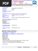 Nitocote NT402 Base Safety Data Sheet | PDF | Toxicity | Occupational ...