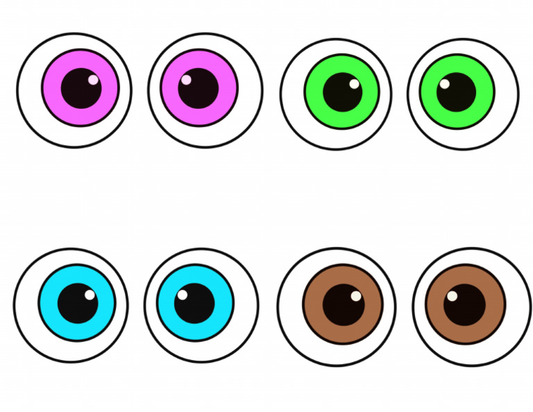 Eye Template Round Variety | PDF
