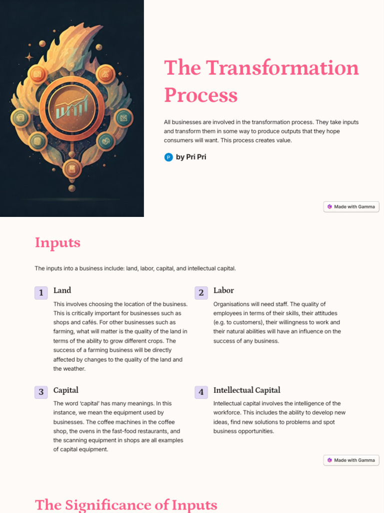Business Transformation Process Guide | PDF | Goods | Customer