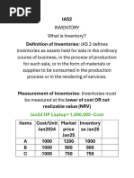 IAS 2: Inventory Accounting Guide | PDF