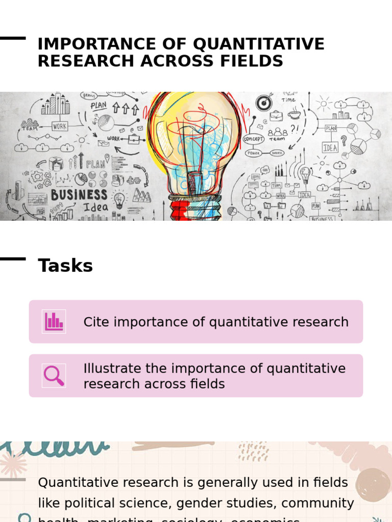 Significance of Quantitative Research | PDF | Quantitative Research ...