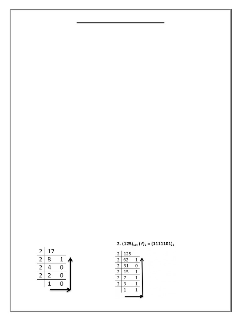 Overview of Number Systems and Conversions | PDF | Logic Gate ...