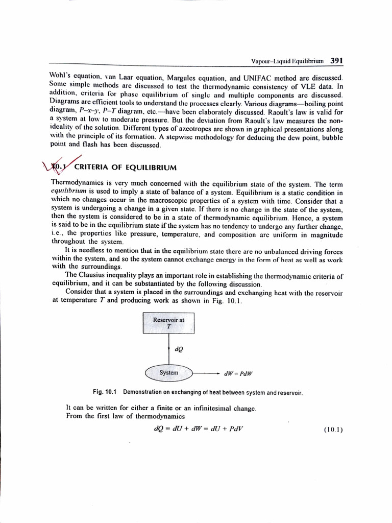 UNIT 4 Vapour Liquid Equilibria | PDF | Branches Of Thermodynamics | Scientific Phenomena