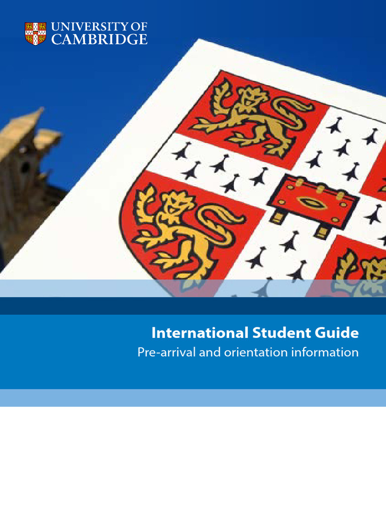Cambridge International Student Guide | PDF | National Health Service ...