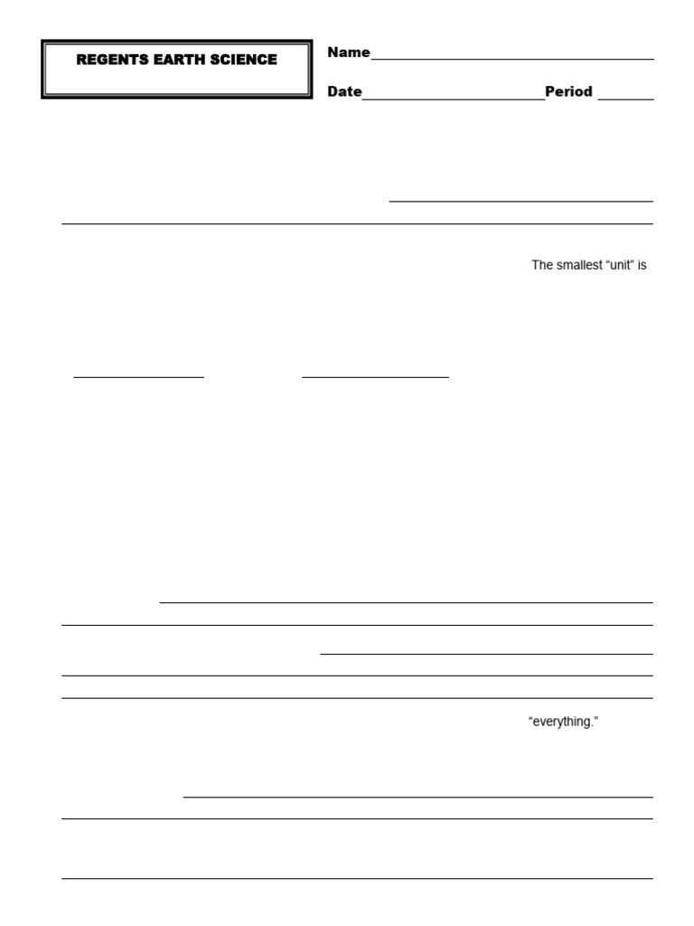Big Bang Theory - Universe Worksheet | PDF | Universe | Galaxy