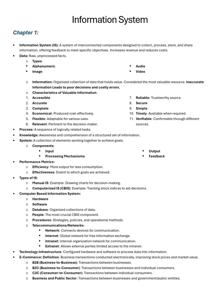 Business IS | PDF | Random Access Memory | Operating System