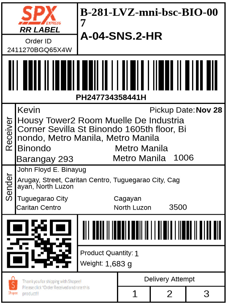 Get Return Label | PDF